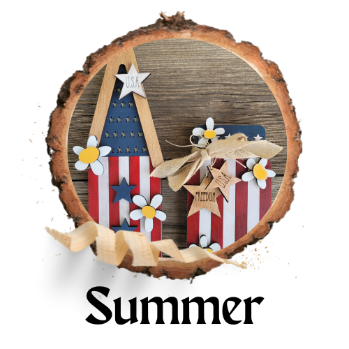 Summer Wood Blanks for Crafts & Decor | DIY Seasonal Cutouts ...