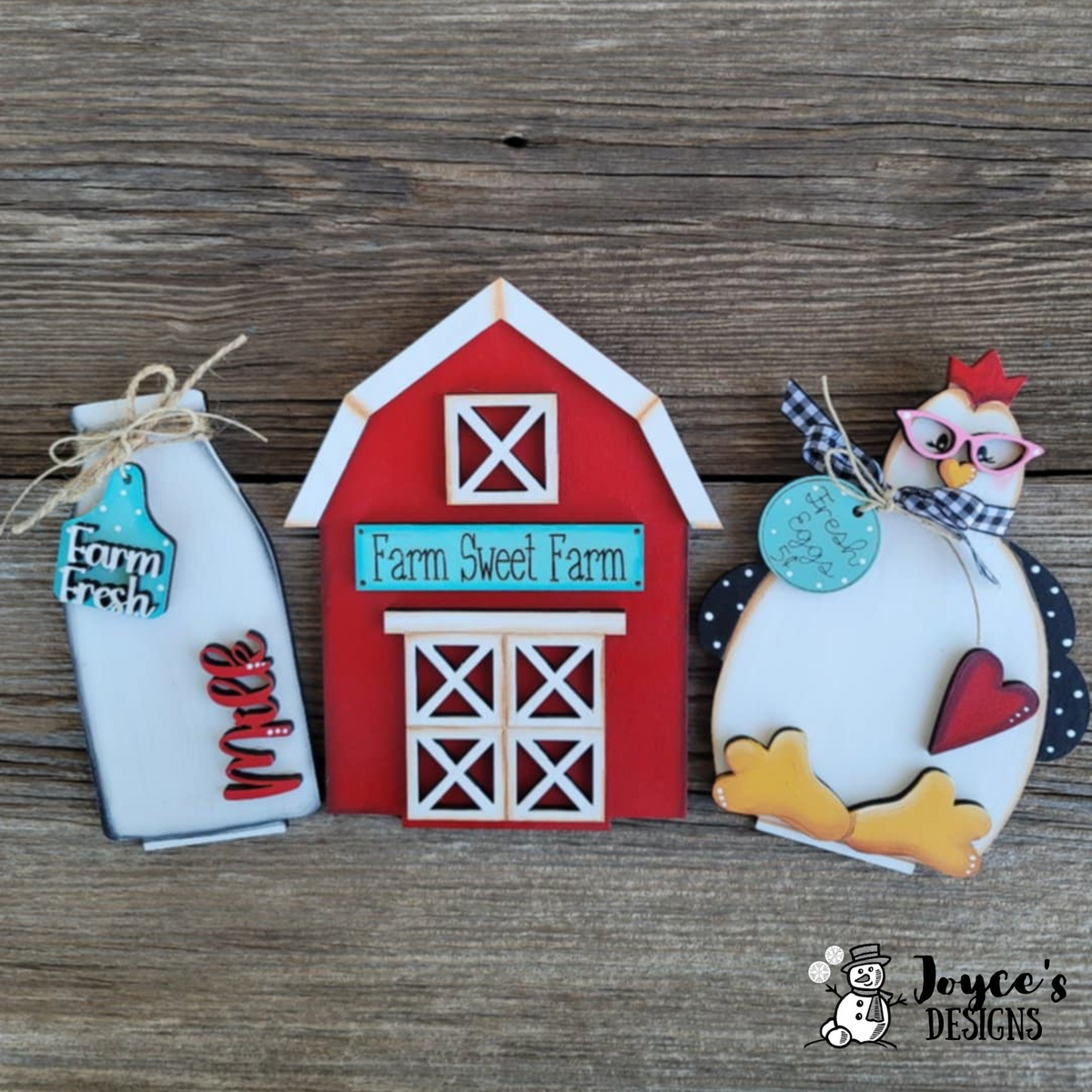 Fresh Egg Chicken Shelf Sitter – JoycesDesigns