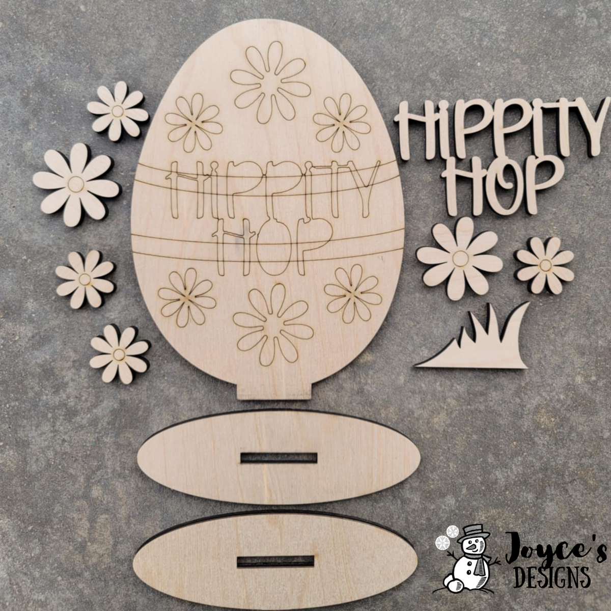 Hippity Hop Egg Shelfsitter – JoycesDesigns